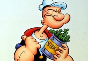 Le mythe du fer dans les épinards - Objets de légende